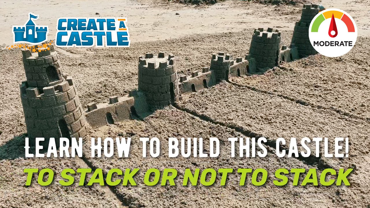 To Stack Or Not To Stack Sand Castle Video Tutorial – Create A Castle