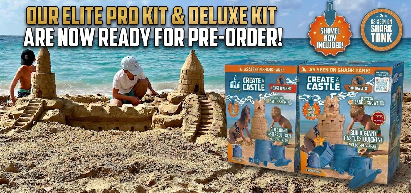 Create A Castle - As Seen On Shark Tank -Outdoor & Indoor Castle Play!